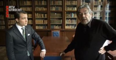 PHRM, het Gele Kasteel op Janskerkhof 14 - Huizen aan het Janskerkhof